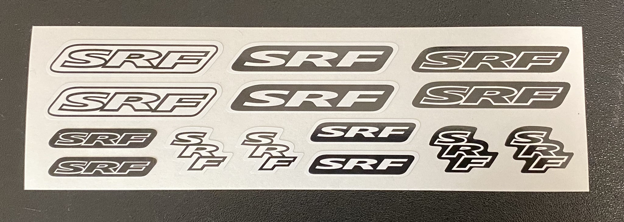 SR-012 : SRF logo decal – SRF ONLINE STORE