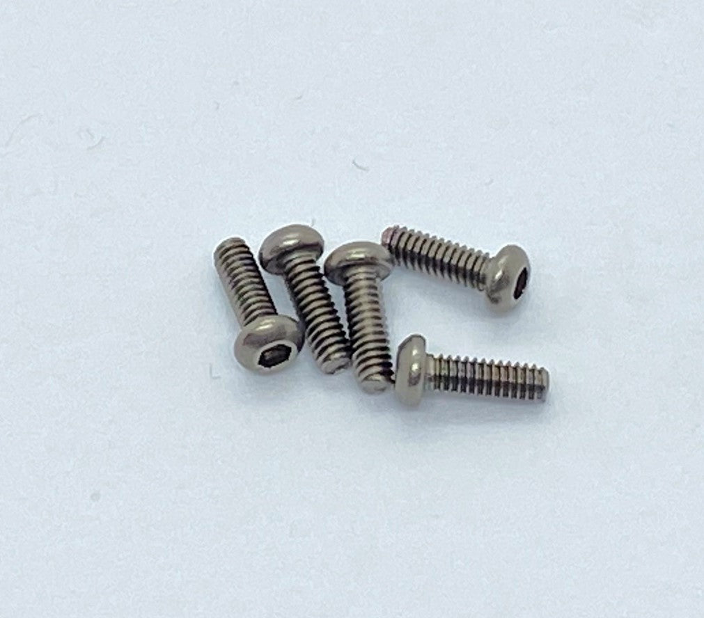HW-006: M2x6 Titanium Hex Button Screw (5pcs) – SRF ONLINE STORE